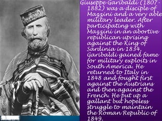 Unification of italy | PPTX