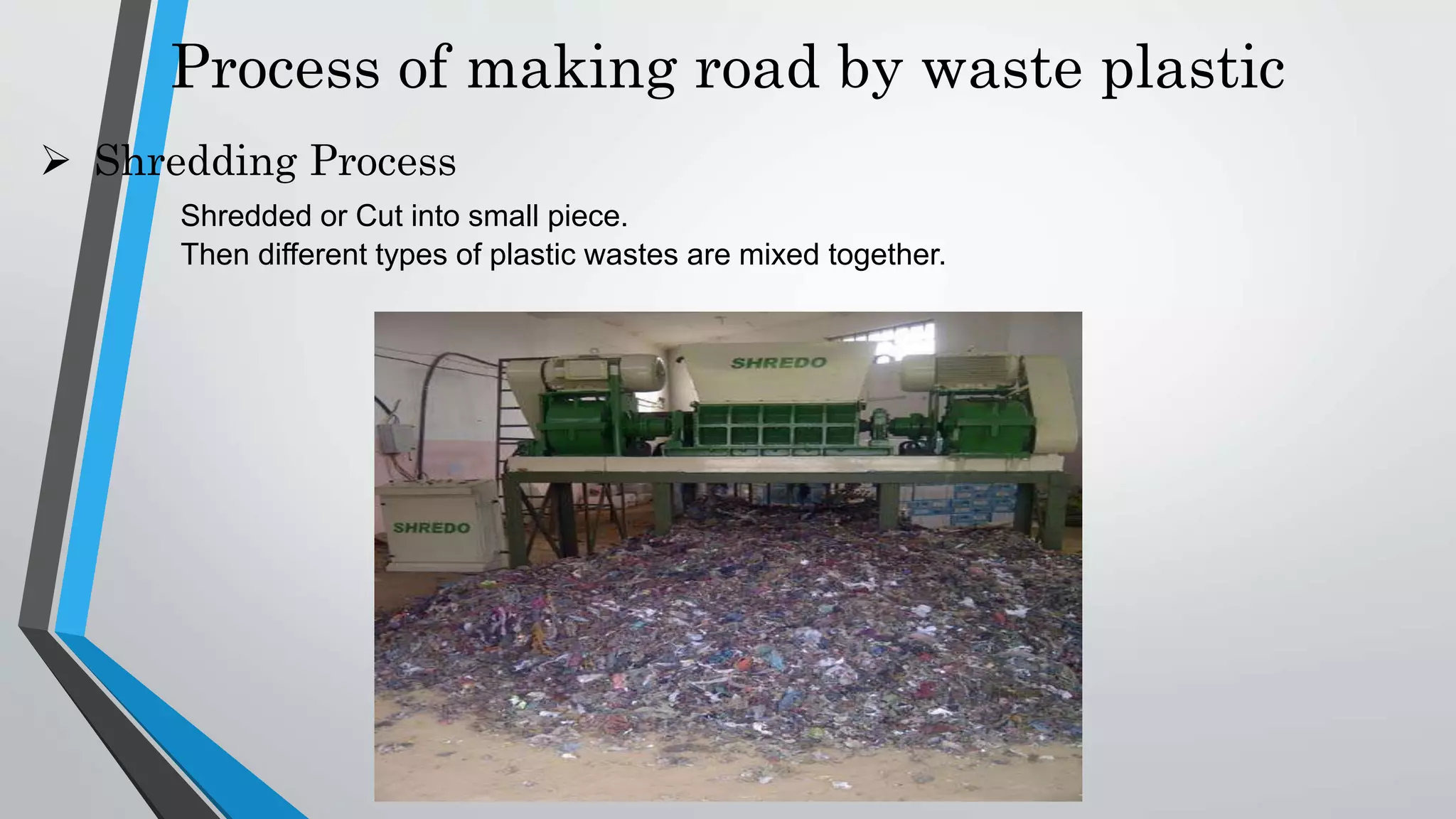 Making of road by waste plastic | PPTX