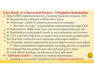 Making of Stakeholders Delight | PDF
