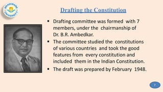 Making of the constitution | PPTX