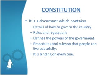 Making of the constitution | PPT