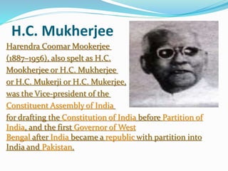 Making of the indian constitution | PPTX