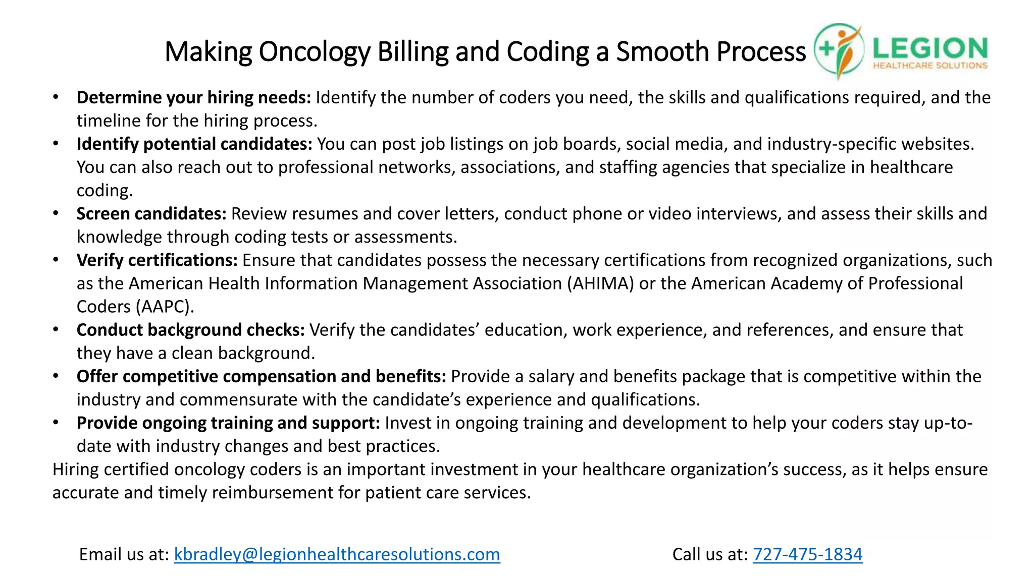 Making Oncology Billing and Coding a Smooth Process.pptx