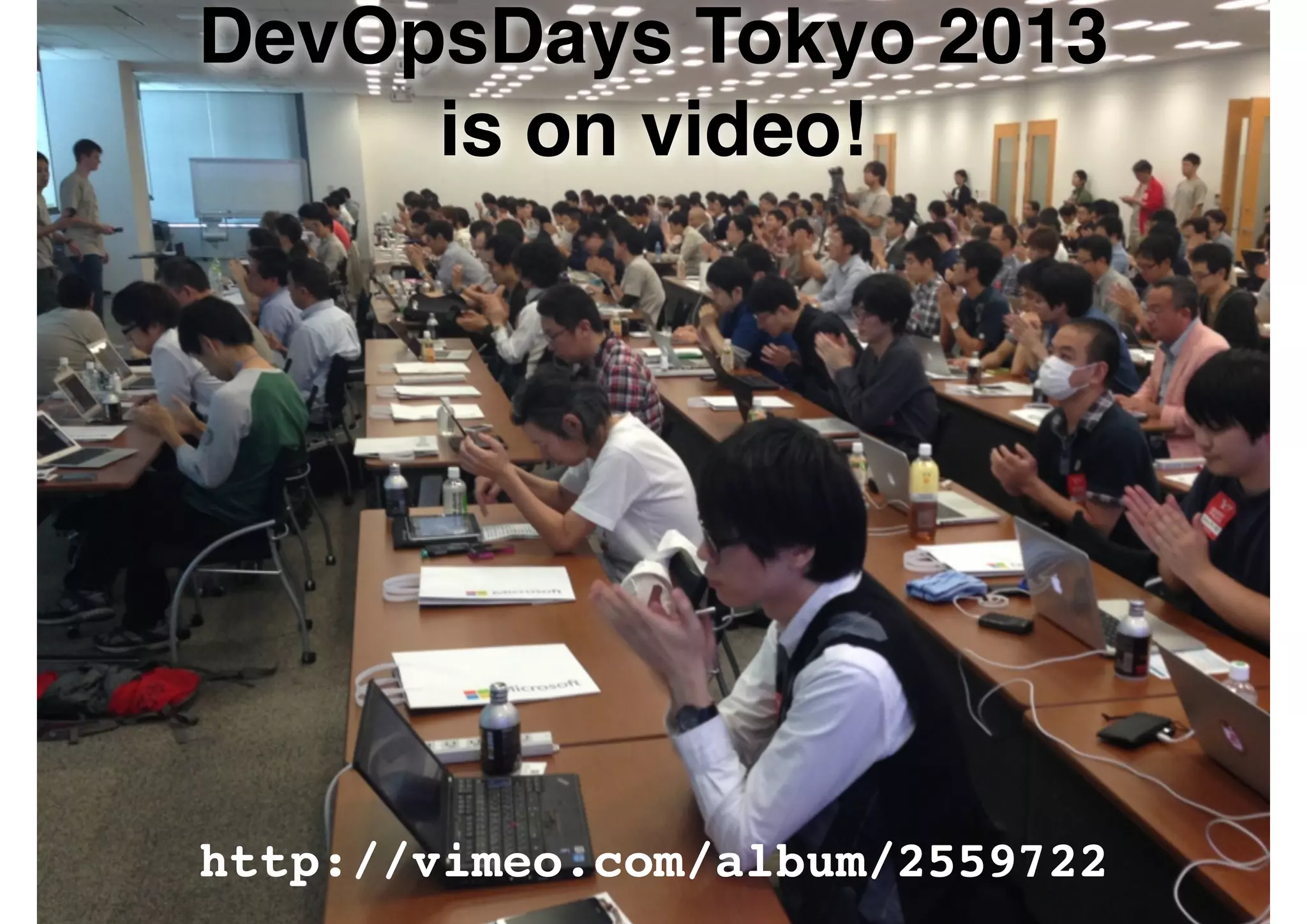 Making operations visible - devopsdays tokyo 2013 | PPT
