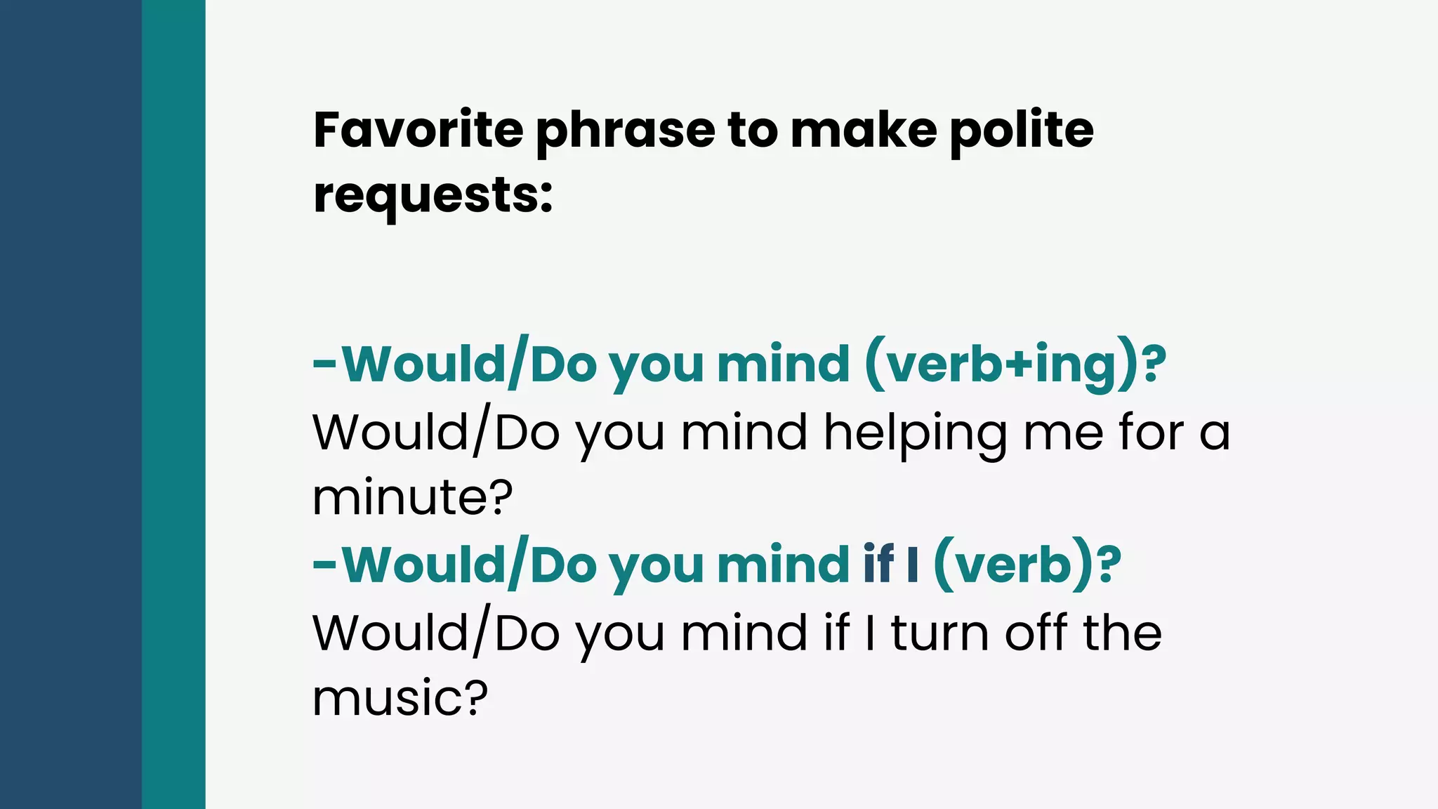 Making Polite Requests | PPTX