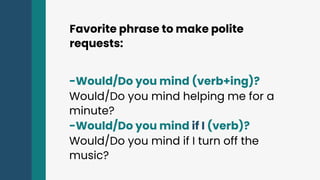 Making Polite Requests | PPTX