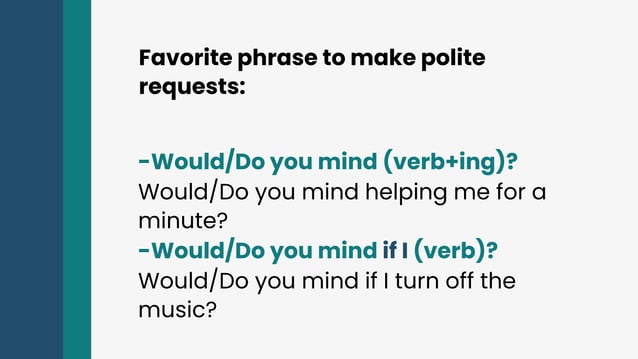 Making Polite Requests | PPT