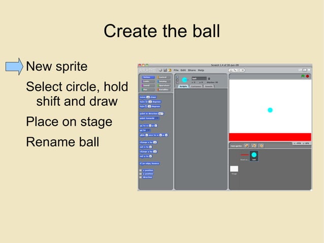 Making pong in scratch | PPT