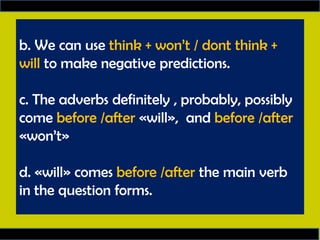 Making predictions | PPTX