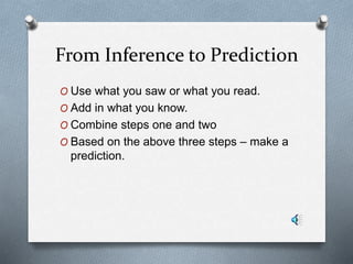Making predictions powerpoint | PPSX
