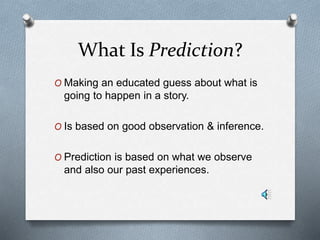 Making predictions powerpoint | PPT | Free Download