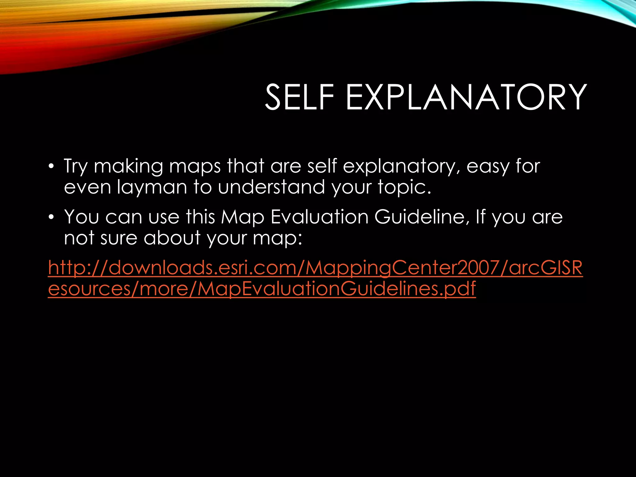 Making presentable maps | PDF