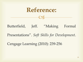 Making Formal Presentation | PDF