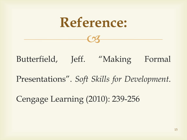 Making Formal Presentation | PDF