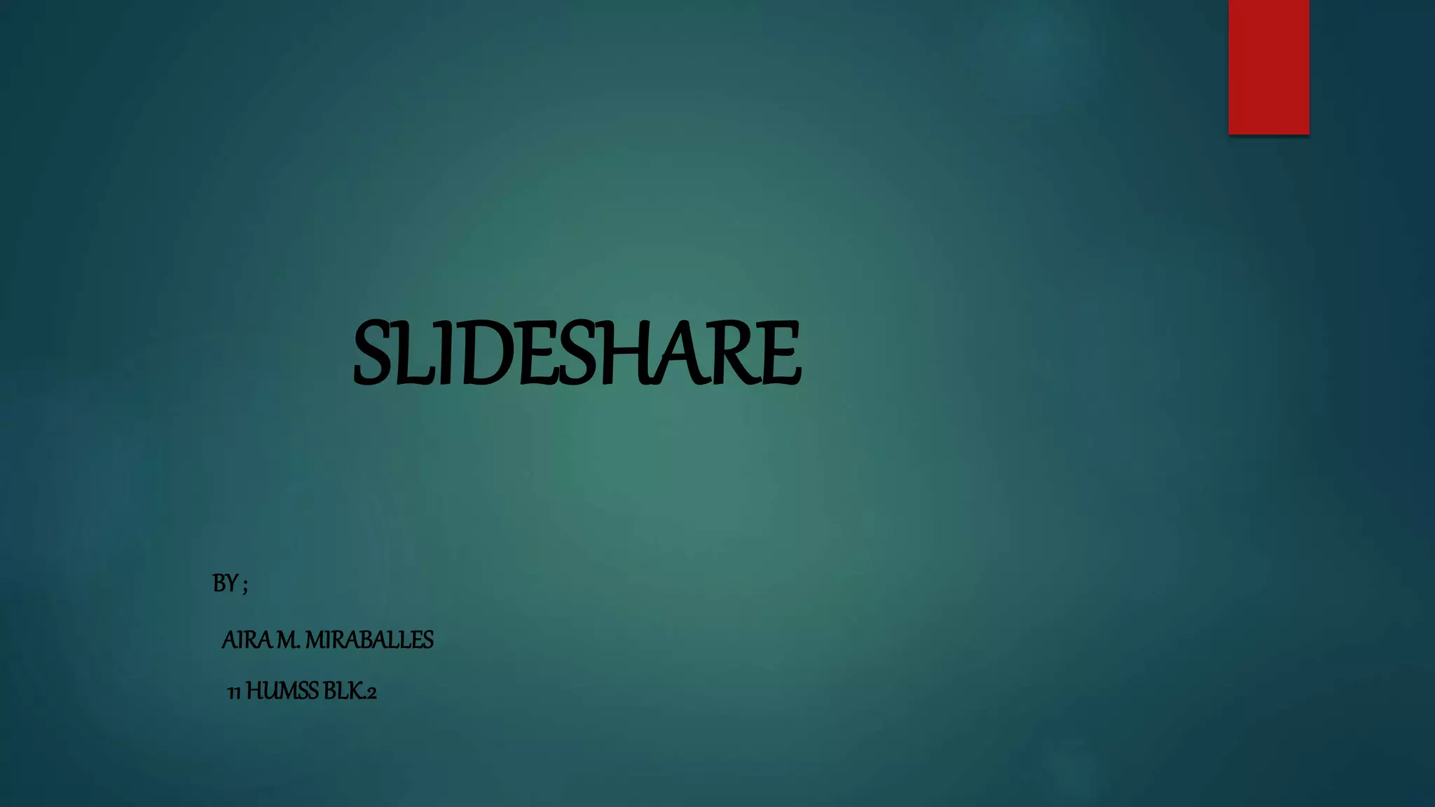 Making presentation using slideshare | PPTX