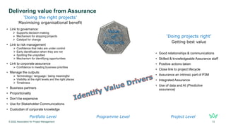 Making Project Assurance Work presentation.pdf