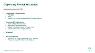 Making Project Assurance Work presentation.pdf