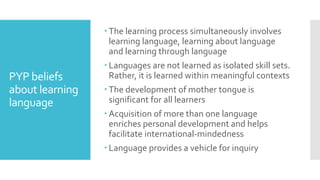 Making PYP Happen | PPTX