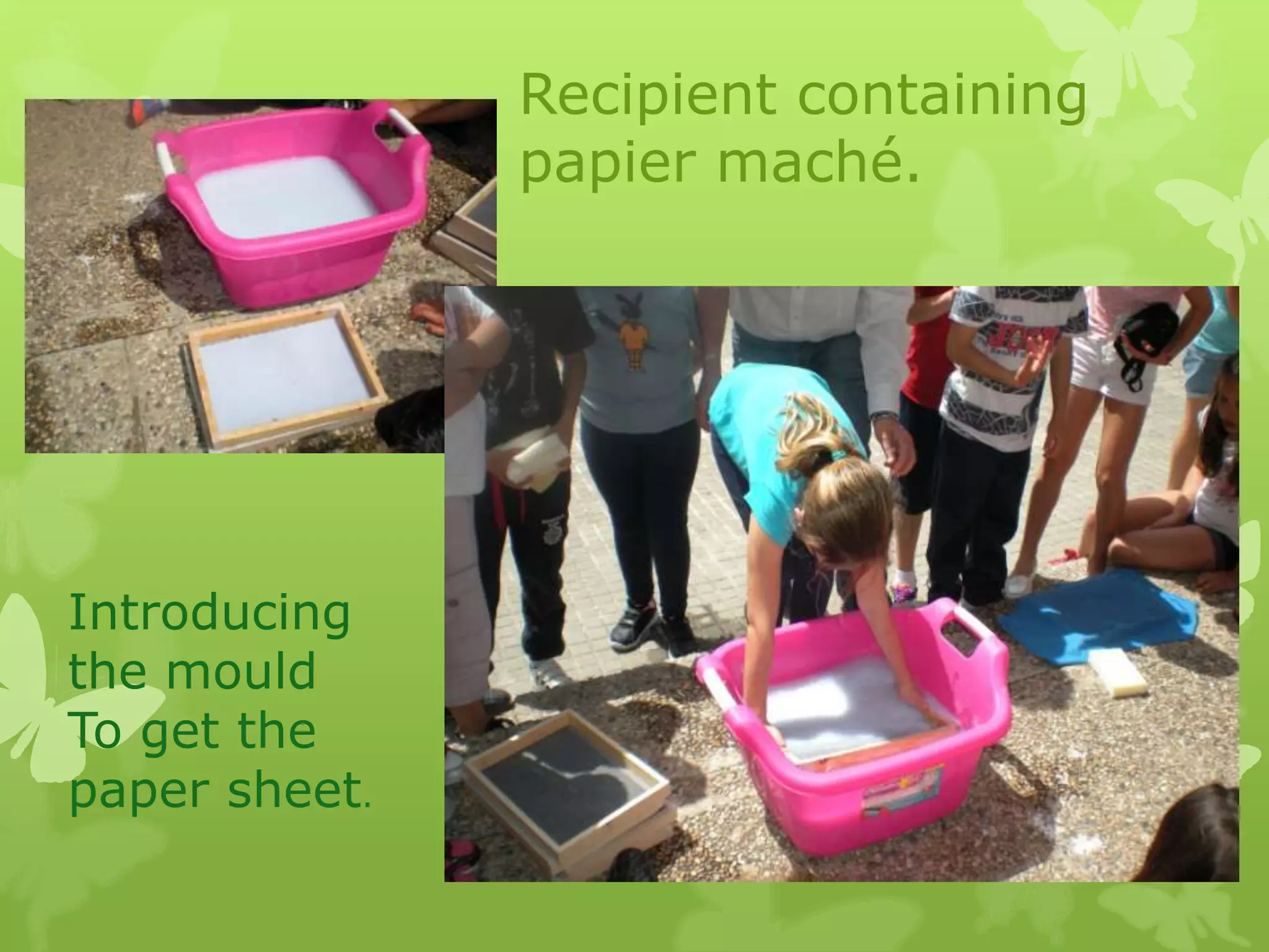 Making recycled paper | PPTX