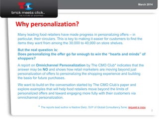 Making retail personalization more relevant | PPT