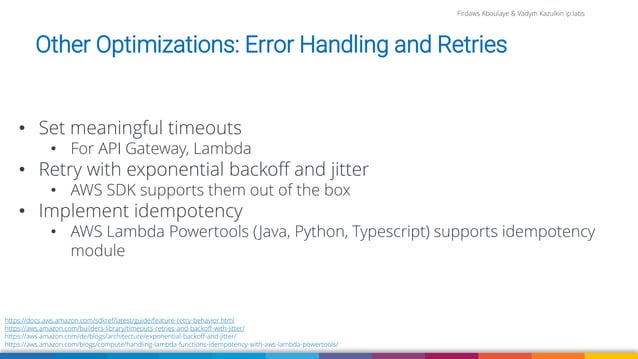 Making Sense Of Aws Serverless Operations Serverless Architecture Conference Berlin 2024 Ppt
