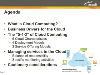 Making Sense Of Cloud Computing - by Mark Rivington | PPT