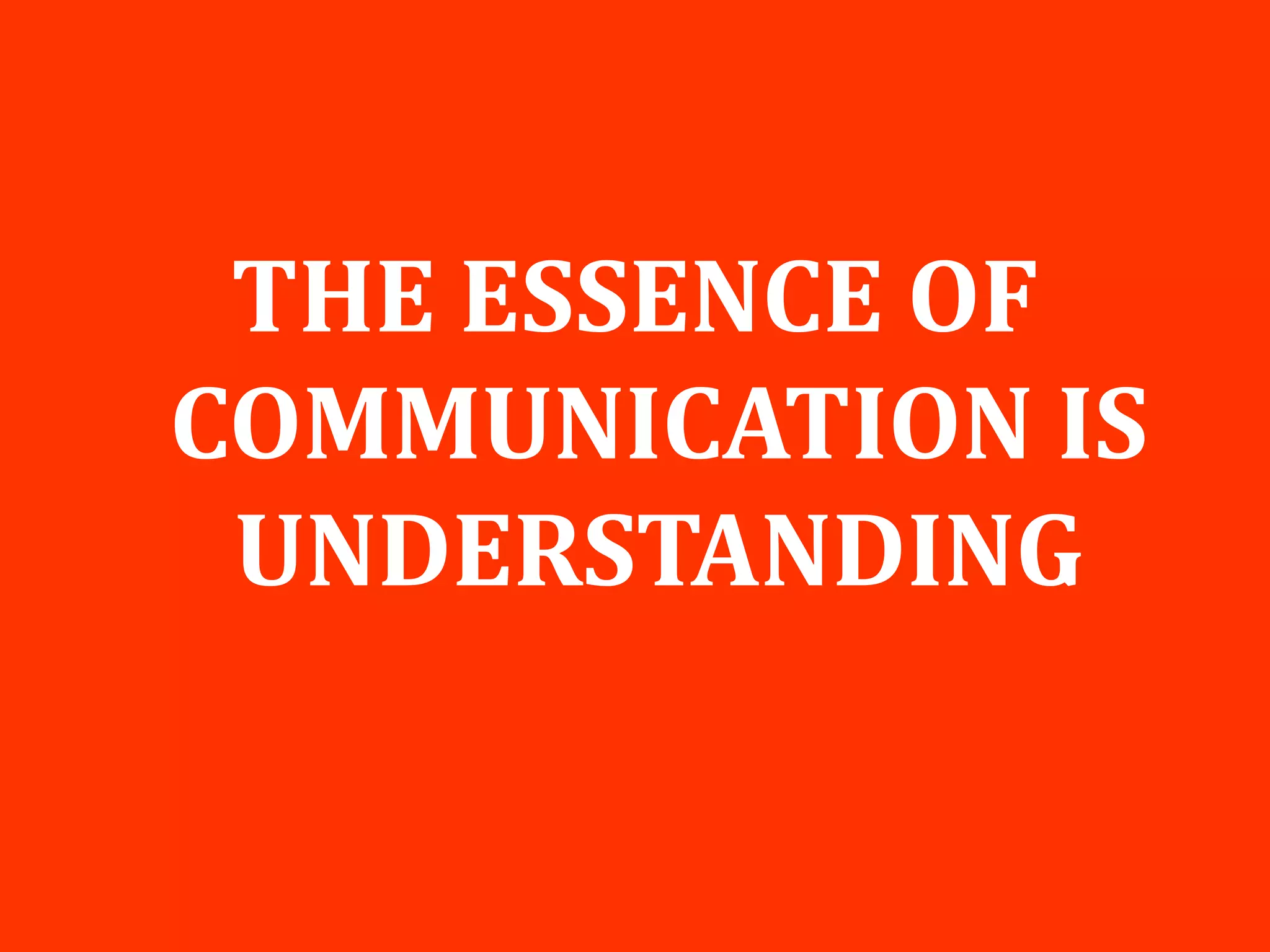 Making sense of communication | PPTX