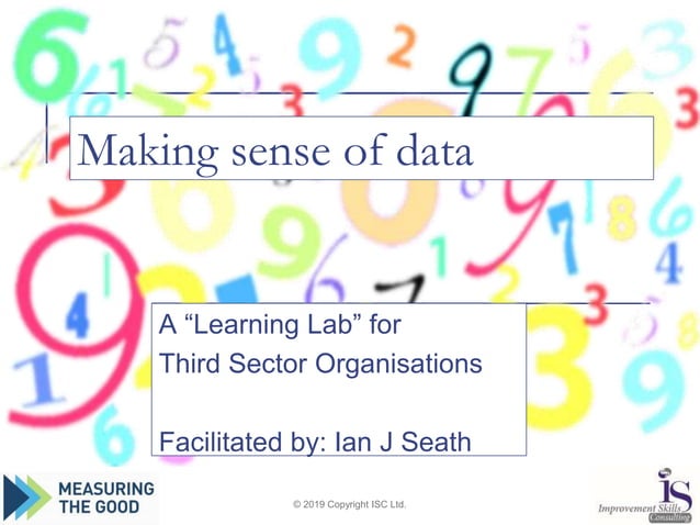 Making sense of data - Learning Lab slides | PPTX