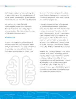 Making Sense of M2M and IoT | PDF | Computer Networking | Computing
