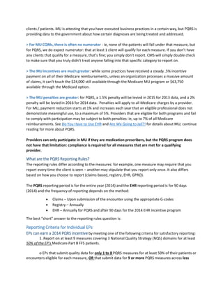 Making Sense of PQRS | PDF
