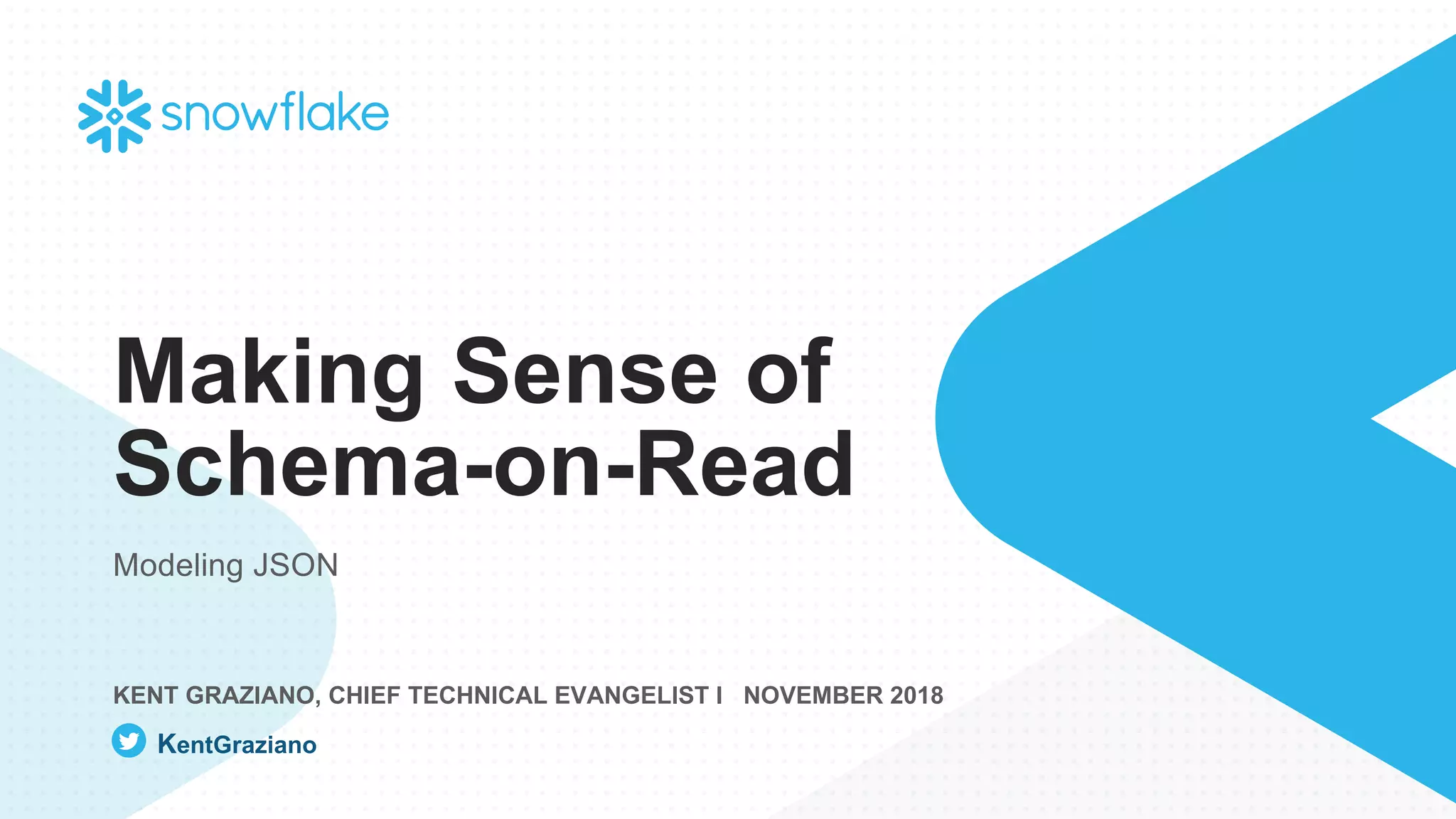 Making Sense of Schema on Read | PDF