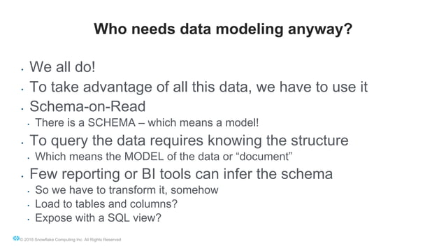 Making Sense of Schema on Read | PDF