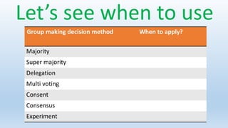 Making smarter decisions | PPTX