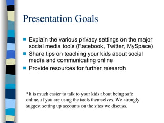Making social media safe for kids | PPT