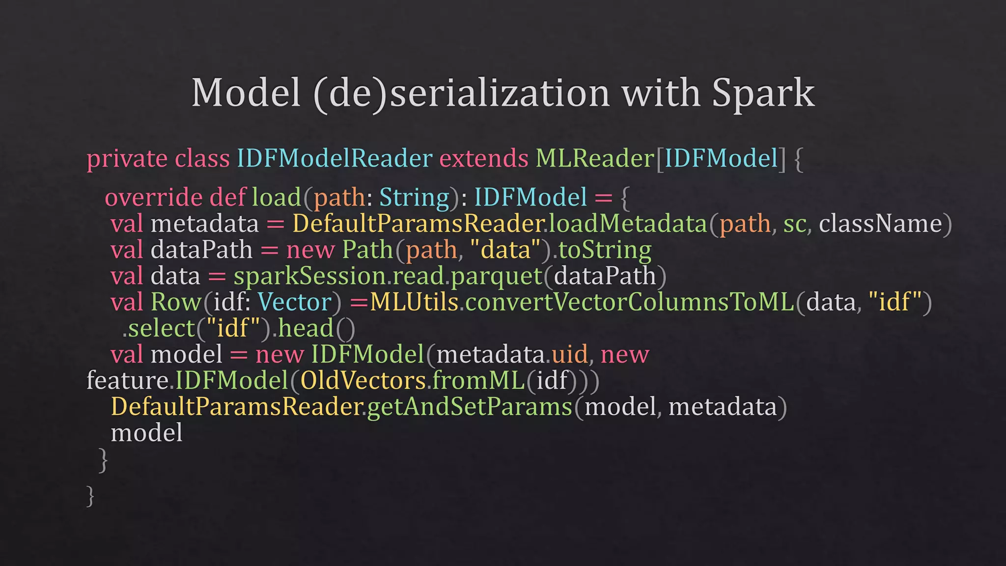 Making Spark Ml Models Portable Know Your Options Ppt