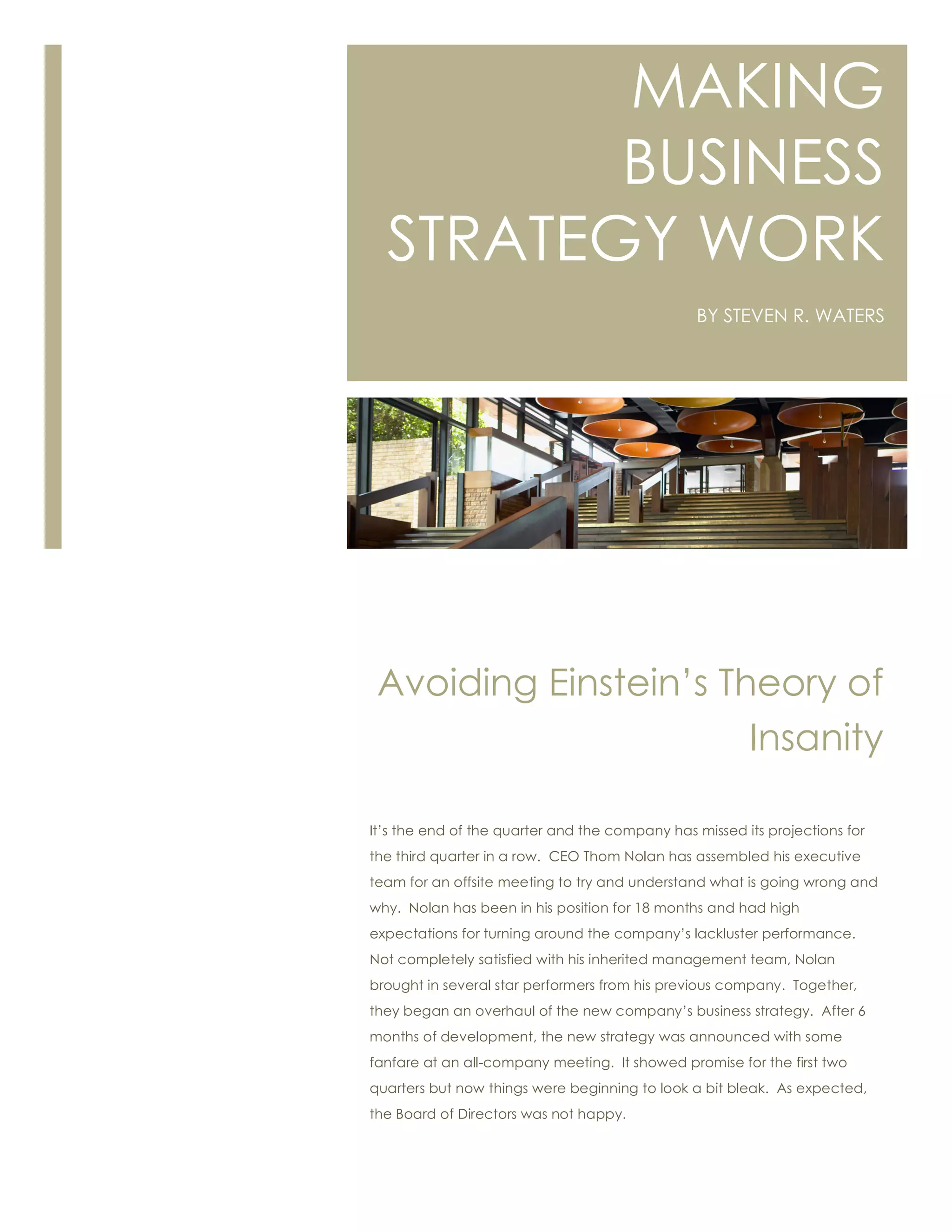 Making strategywork31313 | PDF