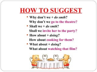 Making suggestions | PPT