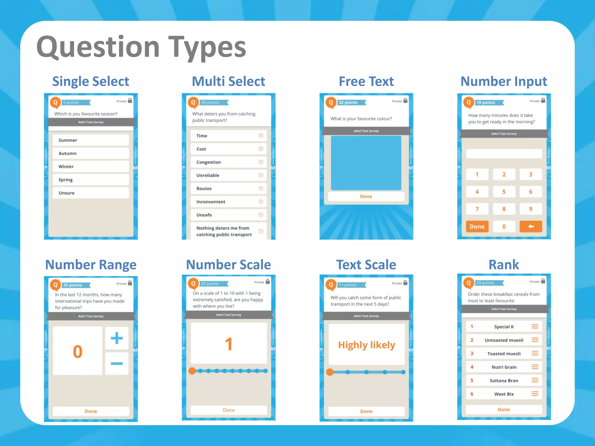 Making Surveys Better with AskU | PPT