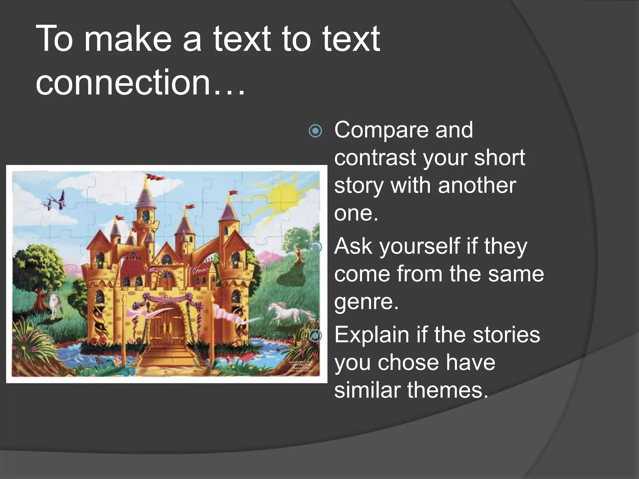 Making Text Connections | PPTX