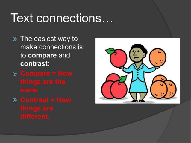 Making Text Connections | PPTX