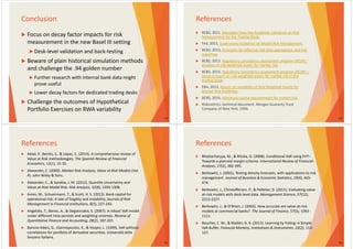 Making the best out of Value at Risk in a Basel III context | PPT