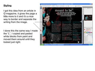 Making The Double Page Spread | PPT