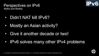Geir Making the leap to ipv6 final | PPTX | Internet | Computing