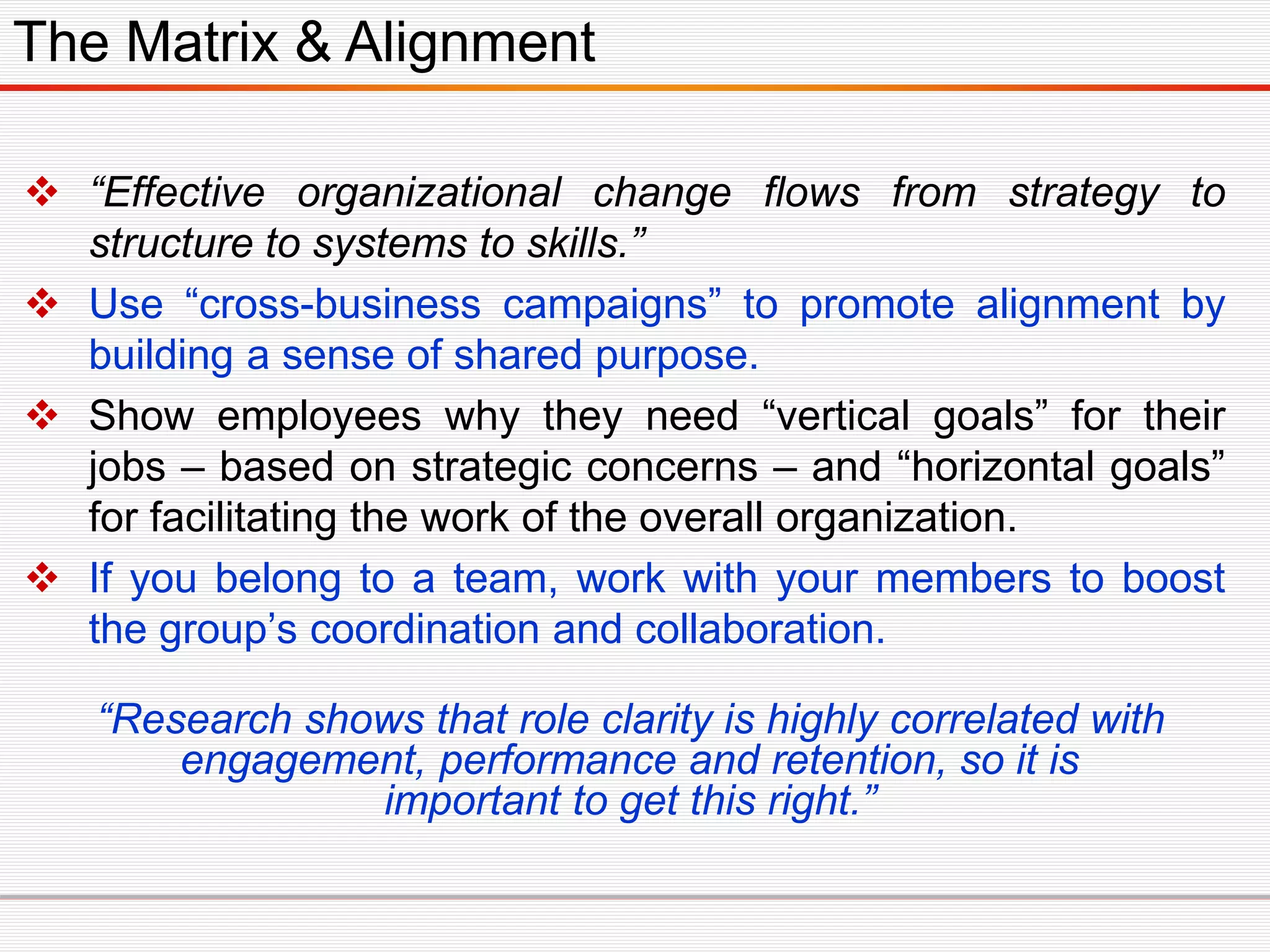 Making the matrix work | PDF