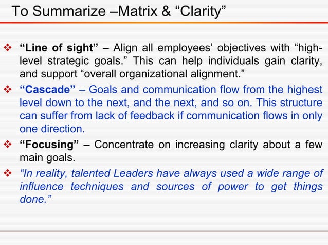 Making the matrix work | PDF | Business Administration | Business