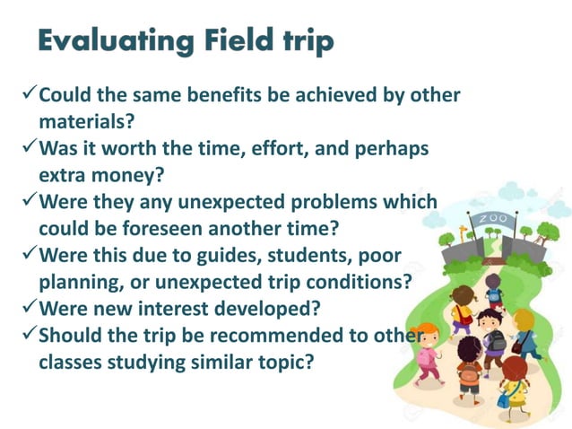 Making the most community in field trip | PPT