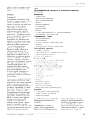 Making the most of mentors | PDF