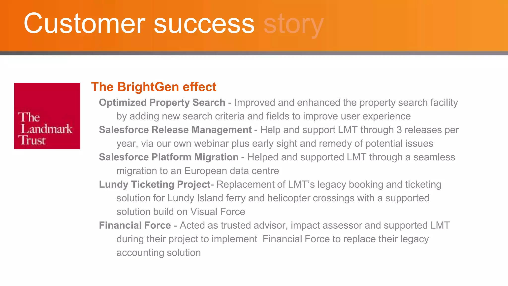 Making the Most of Salesforce - with BrightGen Service Management | PPTX