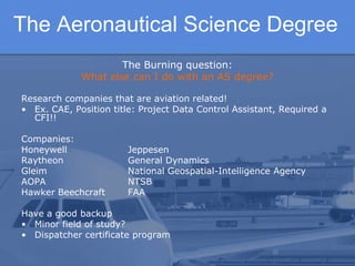 Making the Most of Your Pilot Career | PPT