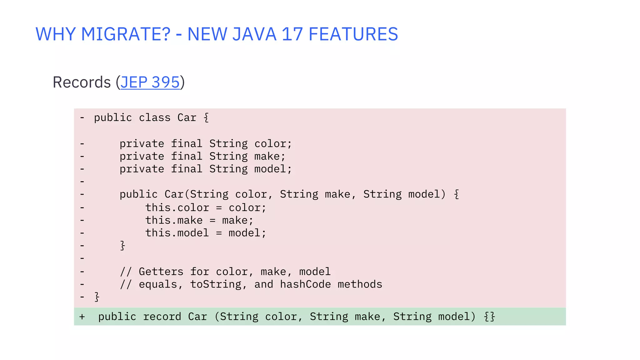 Making The Move To Java 17 (JConf 2022) | PDF